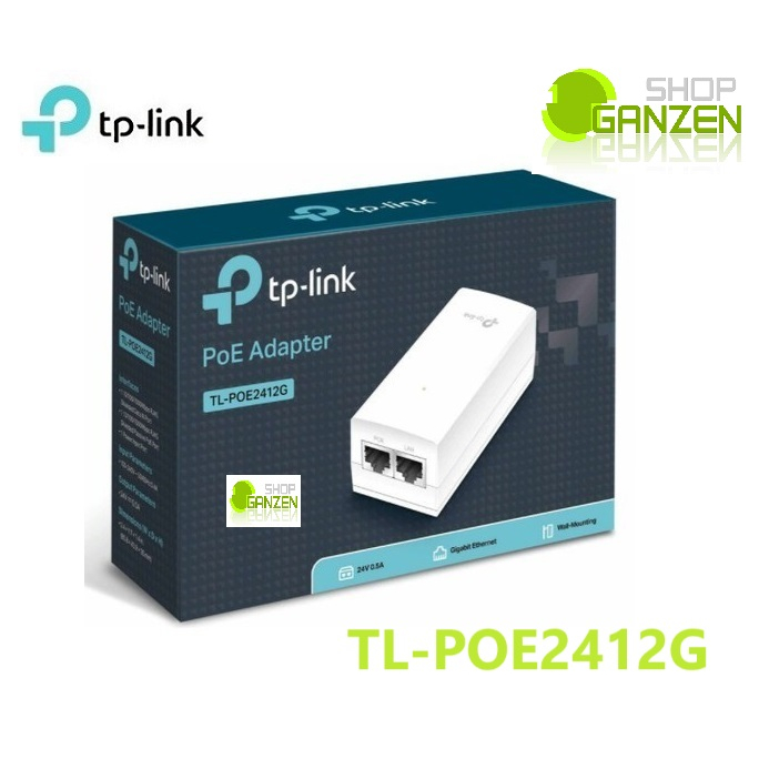 Jual TP-Link TL-POE2412G Gigabit 24VDC Passive PoE Adapter | Shopee ...