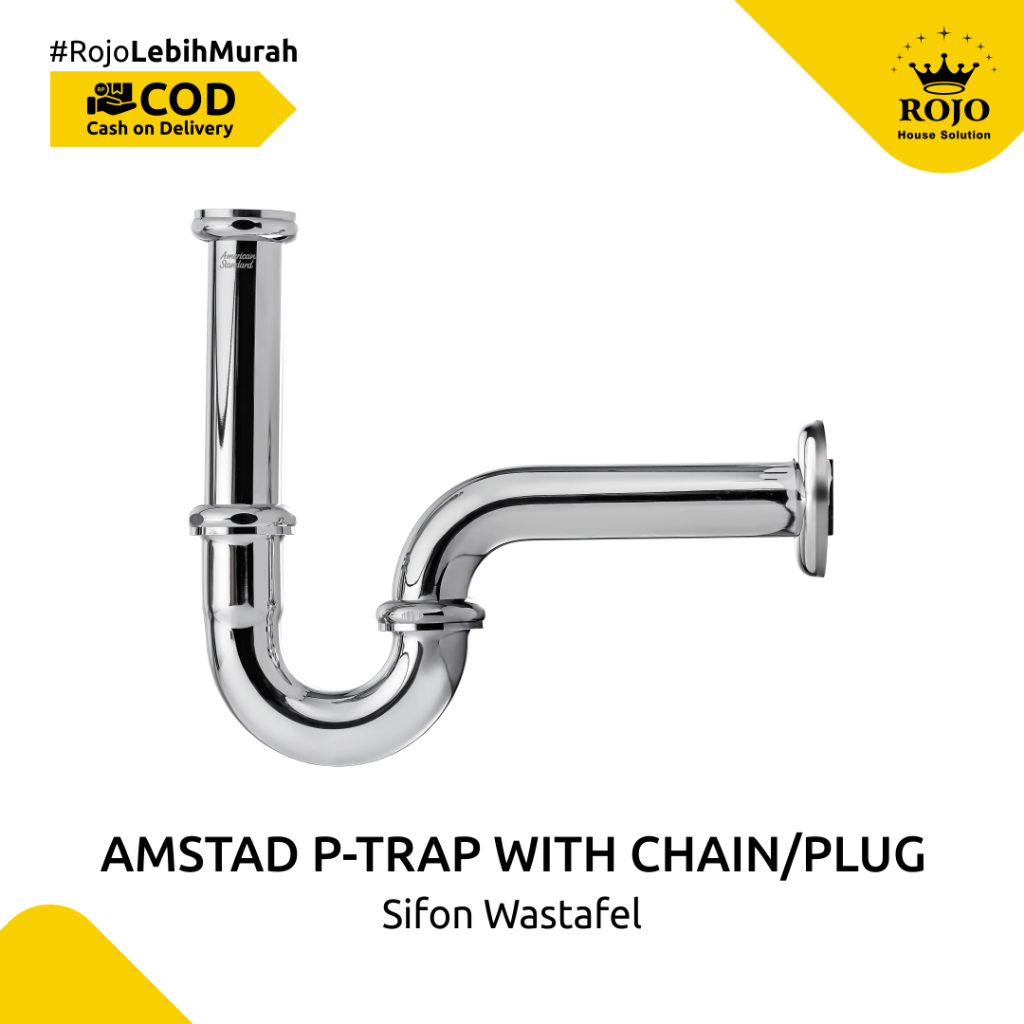 Jual American Standard P-Trap with Chain/Plug - Sifon Wastafel | Shopee ...
