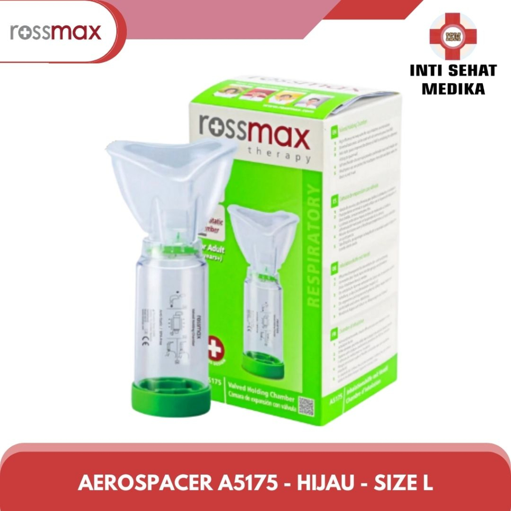 Jual Aerochamber Rossmax AS175 Aerospacer Corong Asma Aero Spacer ...