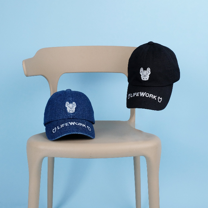 Jual Lifework Korea Logo lettring baseball cap Raw 100% Original ...