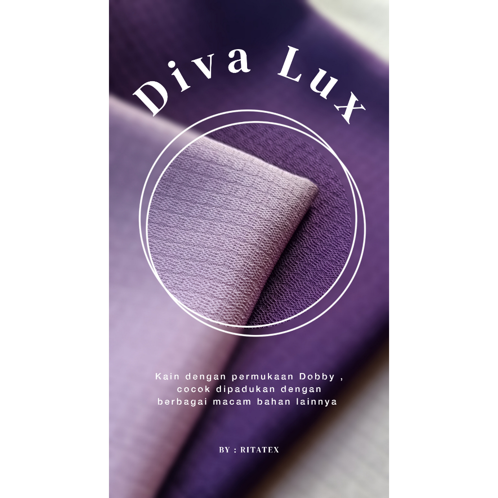 Jual ECERAN 1 MTRl BAHAN DIVALUX PREMIUM GAMIS TUNIK l KAIN FASHION PREMIUM MUSLIM | Shopee ...