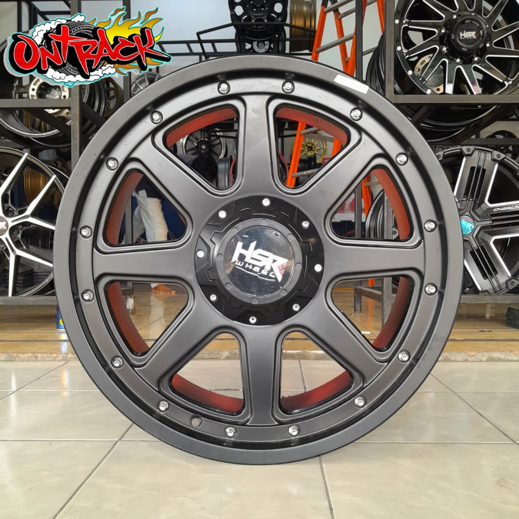 Jual Velg Racing Ring 20 HSR MUZU Lebar 9 Pcd 6X139,7 Pelek R20 Mobil Pajero Fortuner Hilux ...
