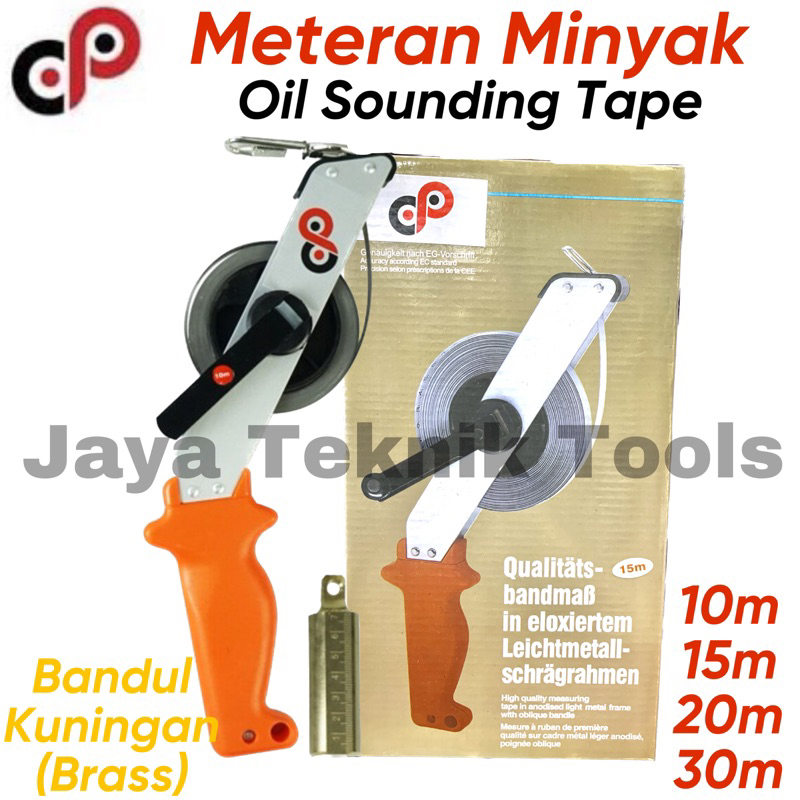 Jual Meteran Minyak Kuningan CP Brass Bandul Oil Sounding Depth Tape ...
