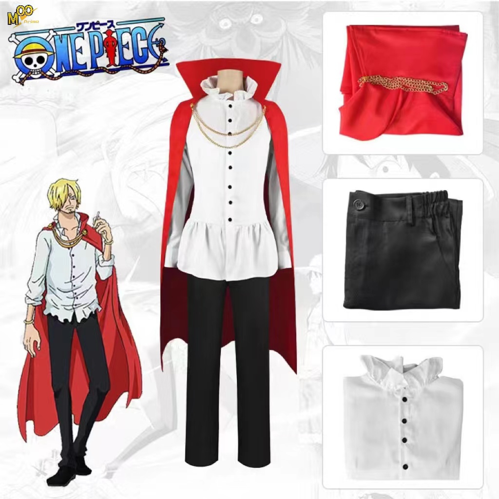 Jual ONE PIECE cosplay costume Two years later Vinsmoke Sanji cosplay ...