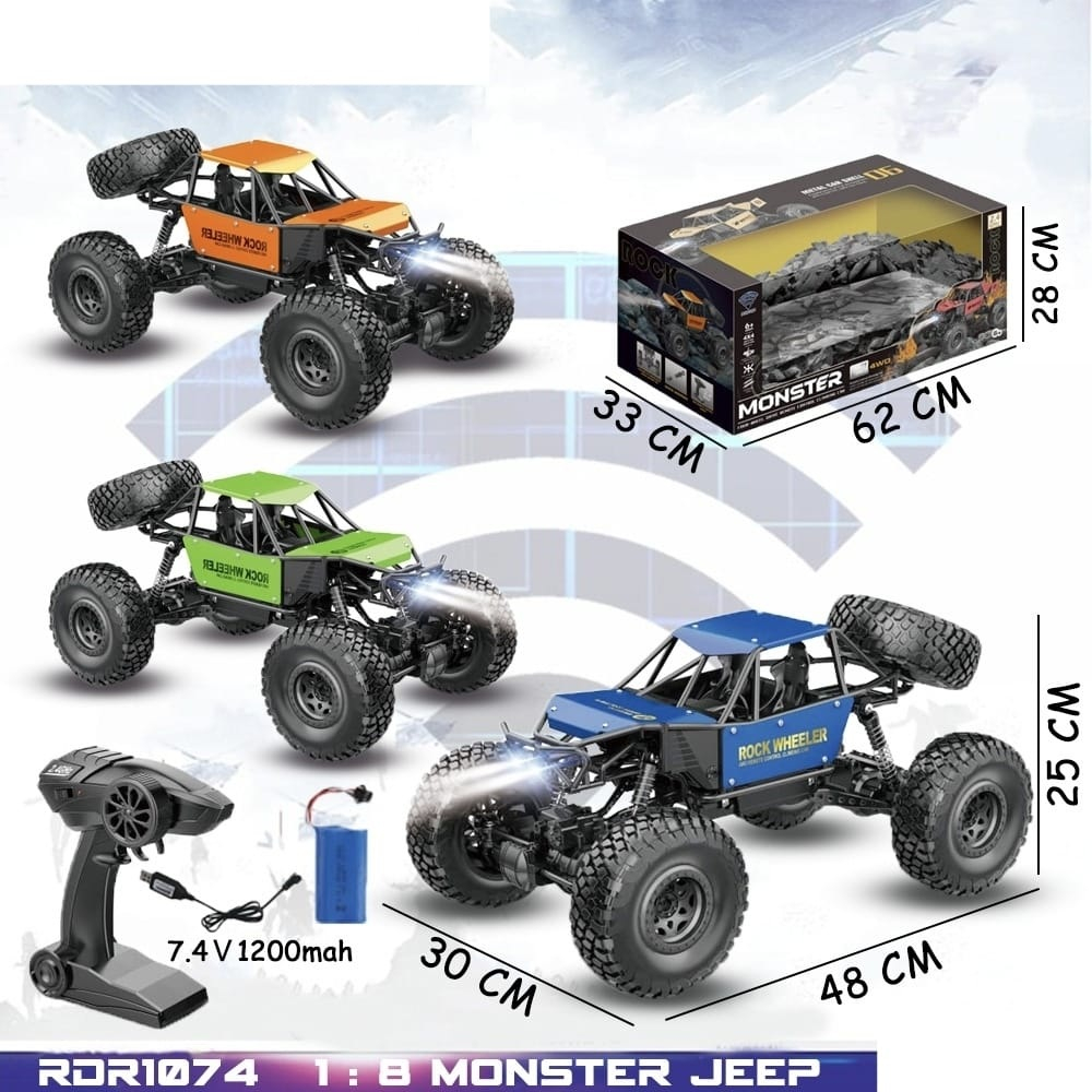 Jual MOBIL REMOTE JUMBO RDR1074 1:8 | Shopee Indonesia