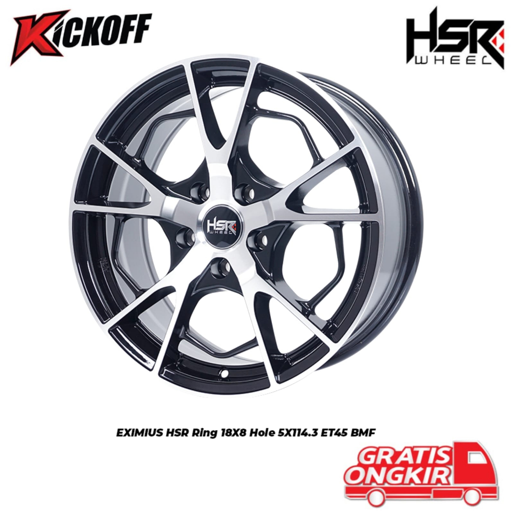 Jual Pelek Mobil Velg Racing HSR EXIMIUS R18 Untuk BALENO NEW , BIANTE ...