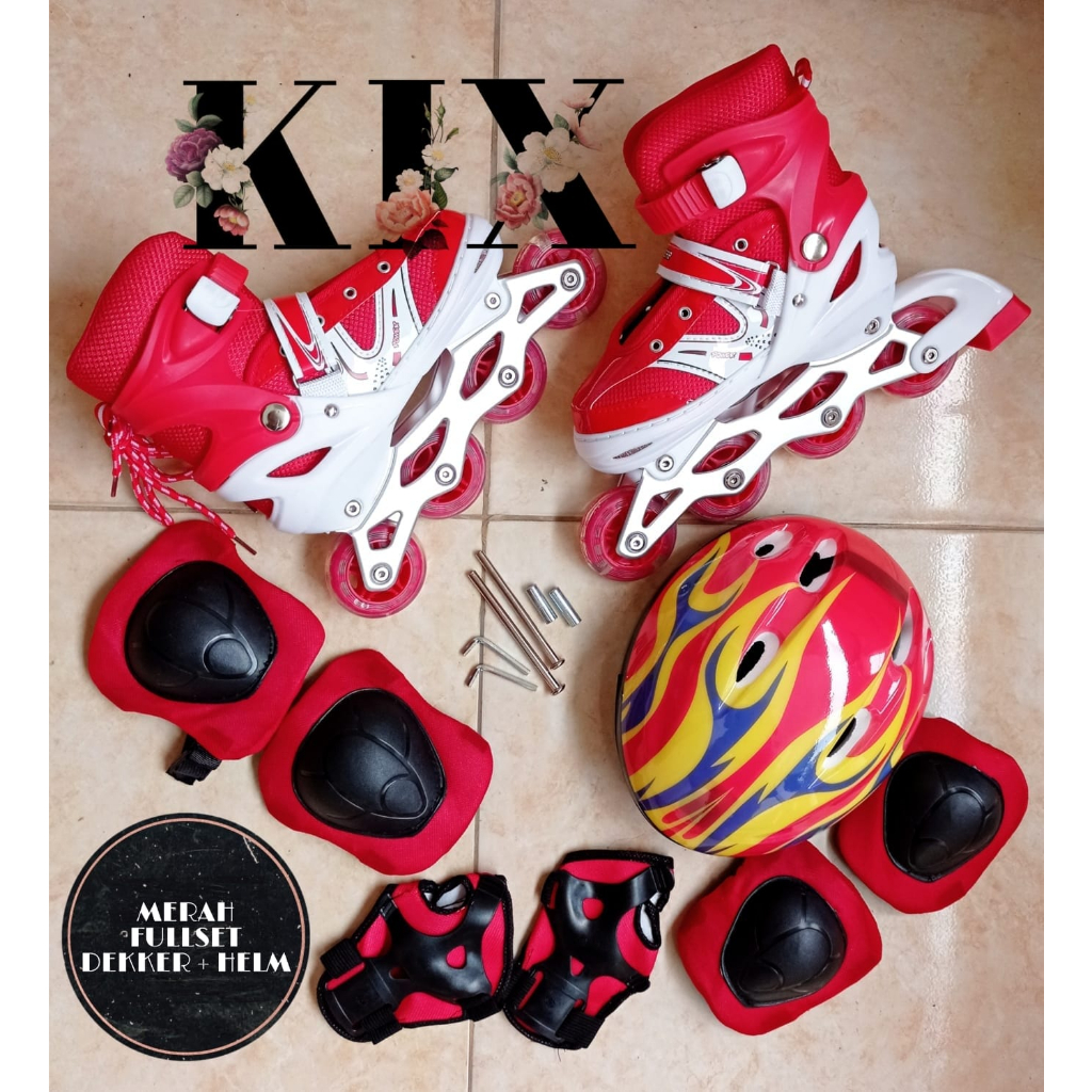 Jual KIX Sepatu Roda Anak Inline Skate Merk POWER / Inline Skate Shoes Murah / Sepatu Roda ...