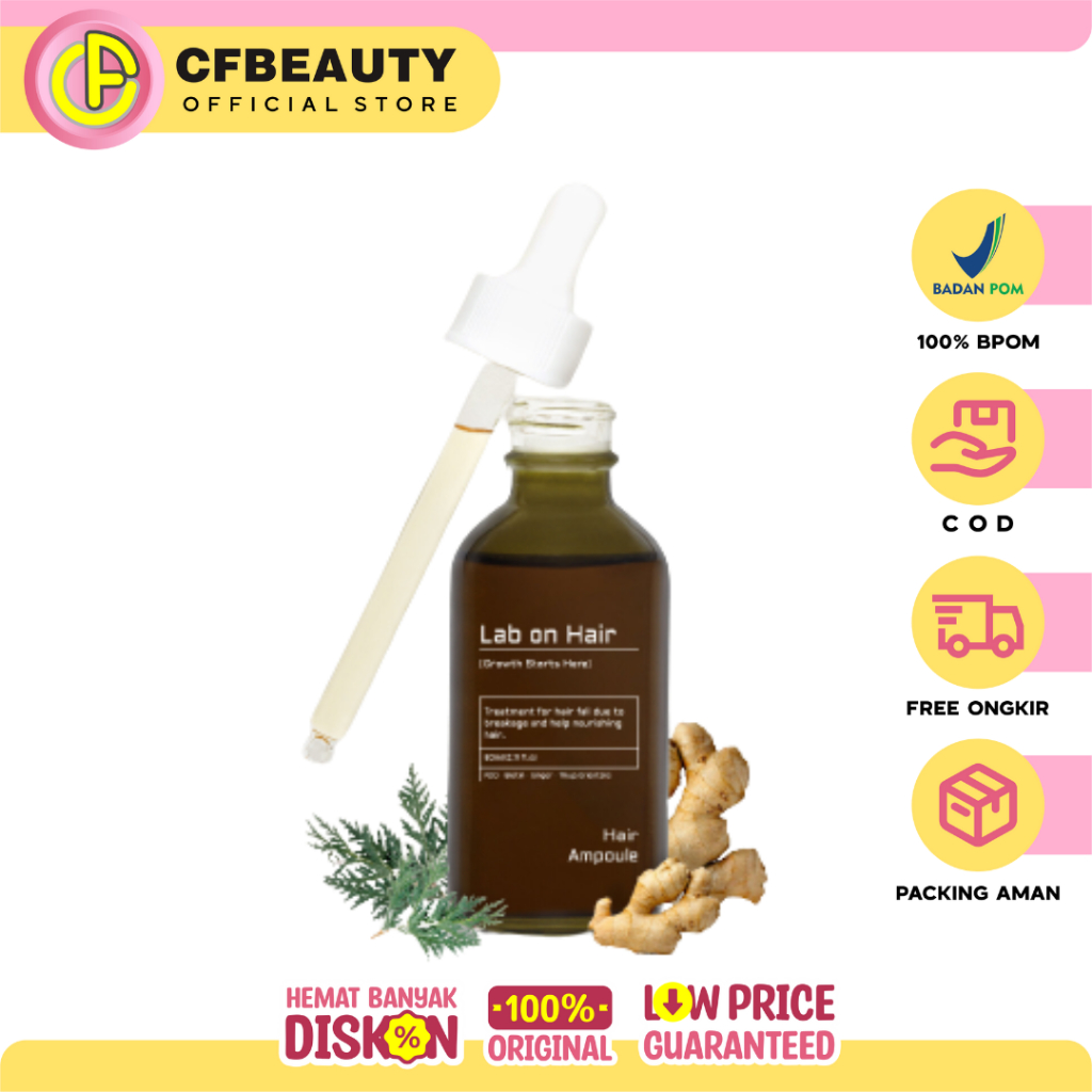 Jual Lab On Hair Anti Hair Fall Ampoule Serum - Hair Oil Serum Rambut ...