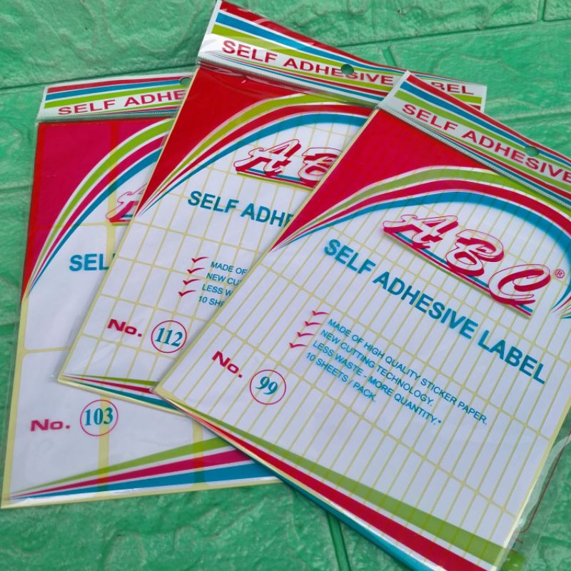 Jual 1 Pack Label Penanda Buku Lebel Kertas Untuk Harga Adhesive | Shopee Indonesia