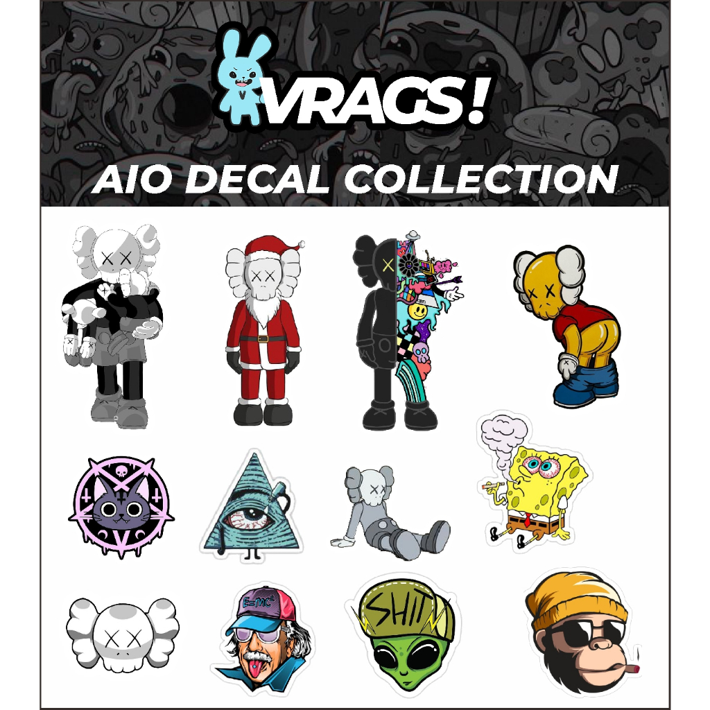 Jual Sticker Pack AIO by VRAGS | Shopee Indonesia