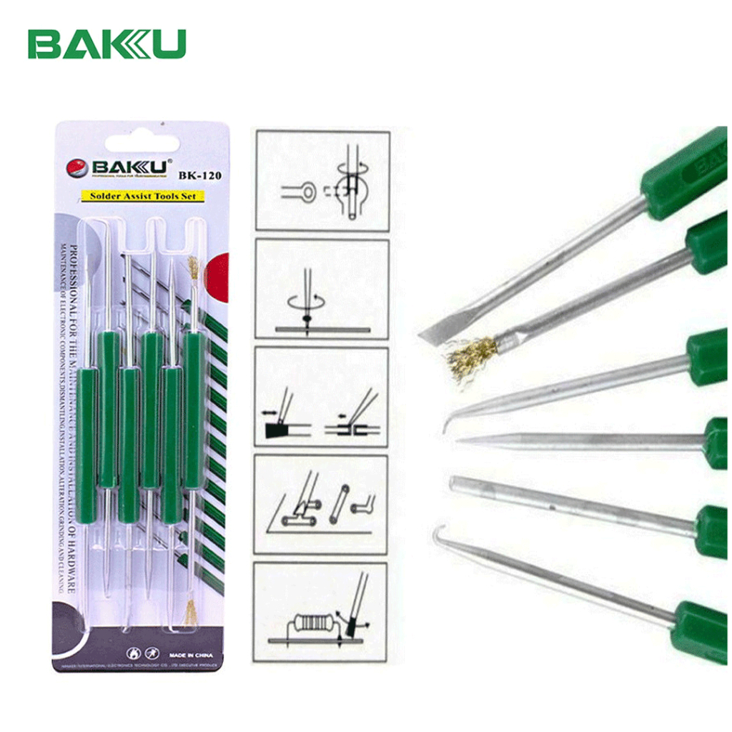 Jual Baku BK-120 6 in 1 Alat Bantu Solder Soldering Assist Tool ...