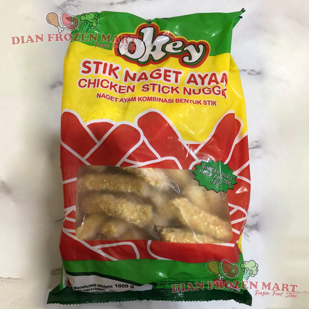 Jual Okey Chicken Nugget Stick 1 Kg | Shopee Indonesia