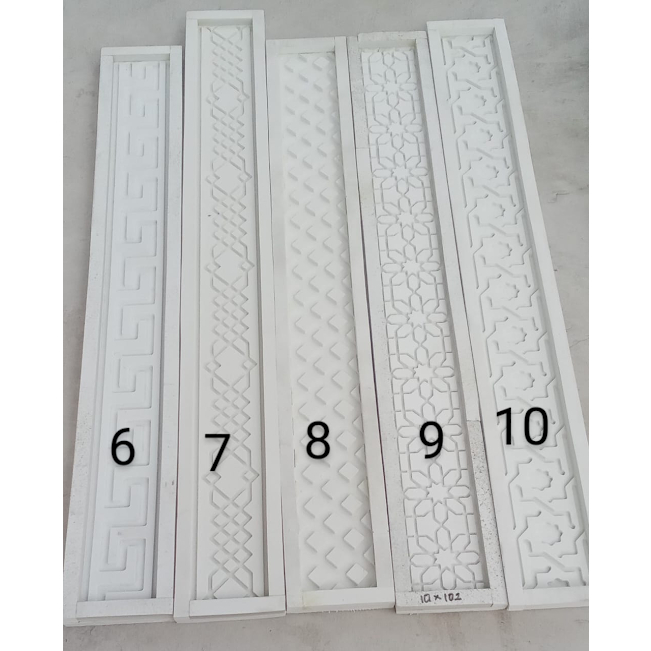 Jual Cetakan lis gypsum / lis dinding / lis plafon gypsum / lis dinding ...