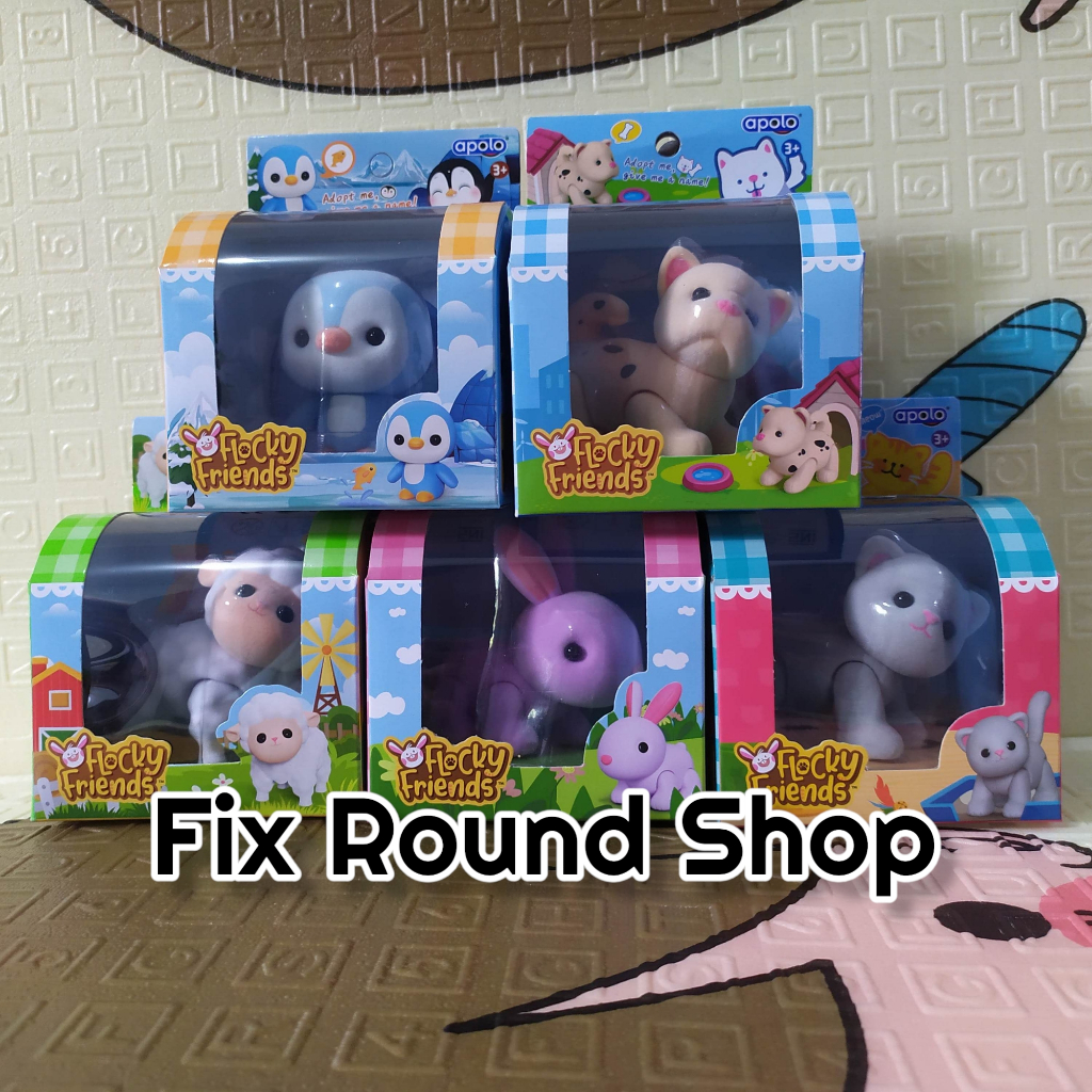 Jual Apolo Flocky Friends - Mainan Anak Hewan Lucu | Shopee Indonesia