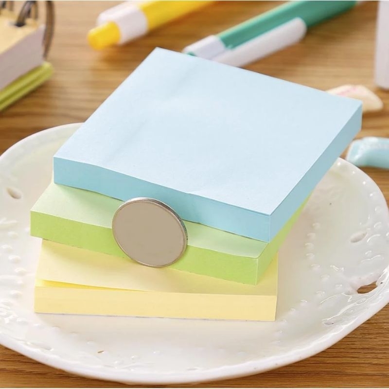 Jual sticky notes / kertas memo / kertas tempel polos | Shopee Indonesia