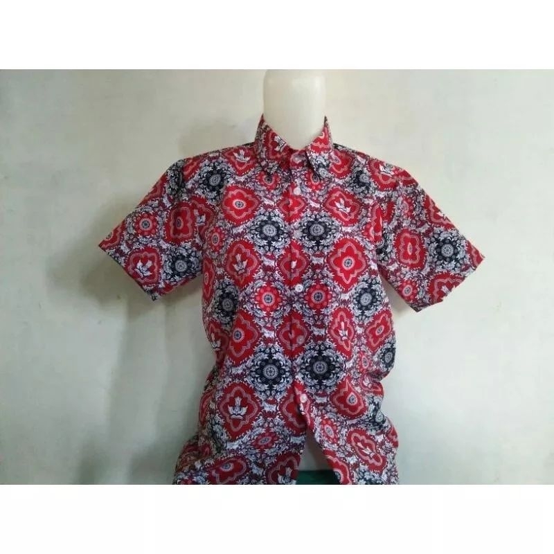 Jual Batik SD merah | Shopee Indonesia