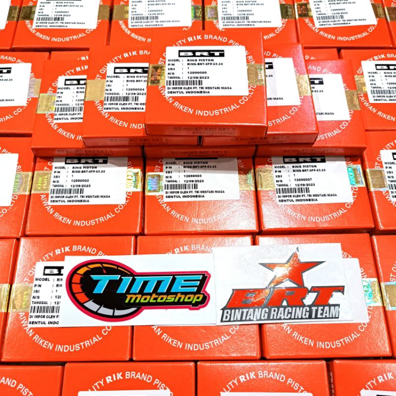 Jual RING PISTON BRT RIK RIKEN SUPER FORGING SEMUA UKURAN ALL SIZE ...