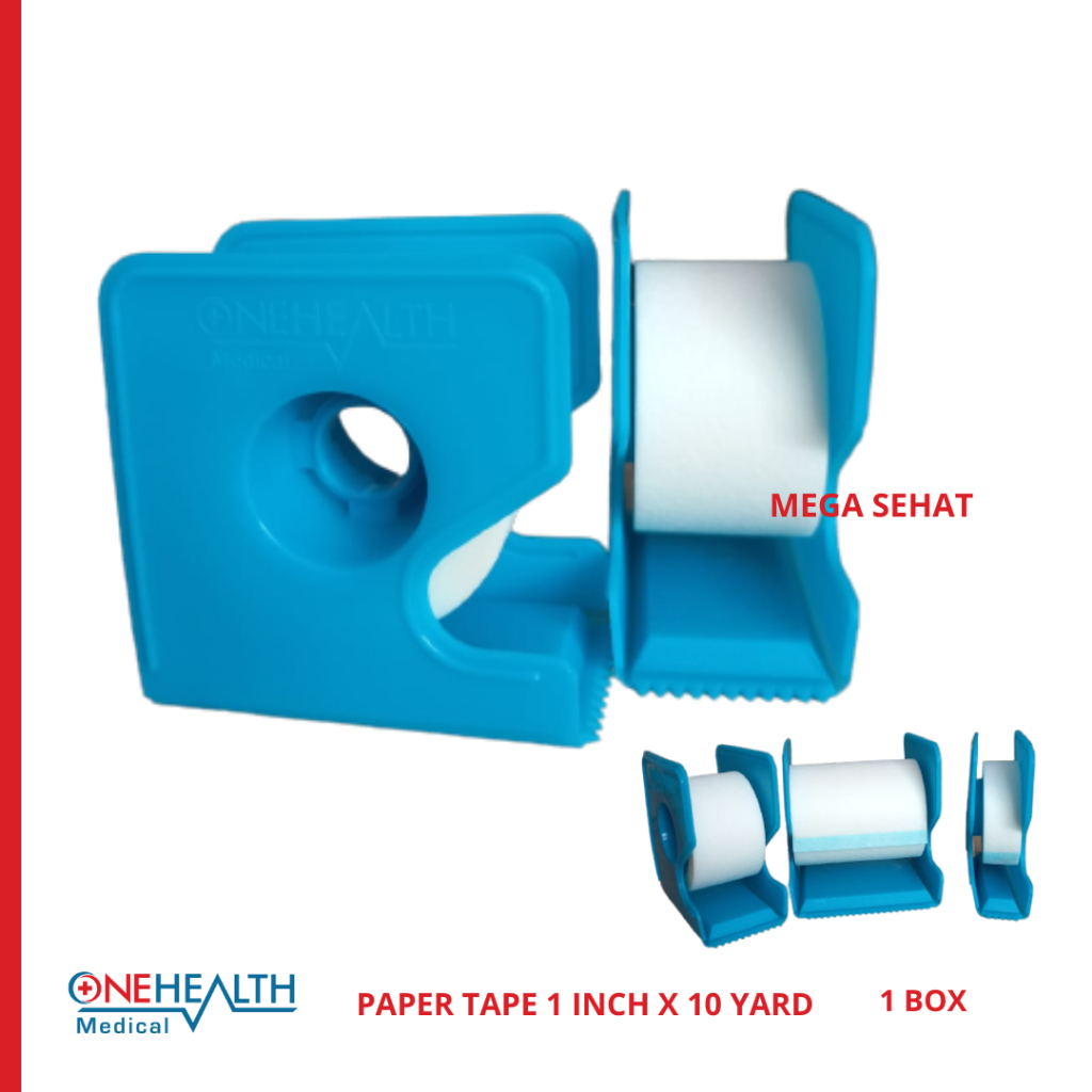 Jual Onehealth Plester Luka Isopore Paper Tape 1 inch x 10 yard Anti ...
