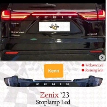 Jual stop lamp innova zenix warna smoke/lampu stop toyota innova zenix ...