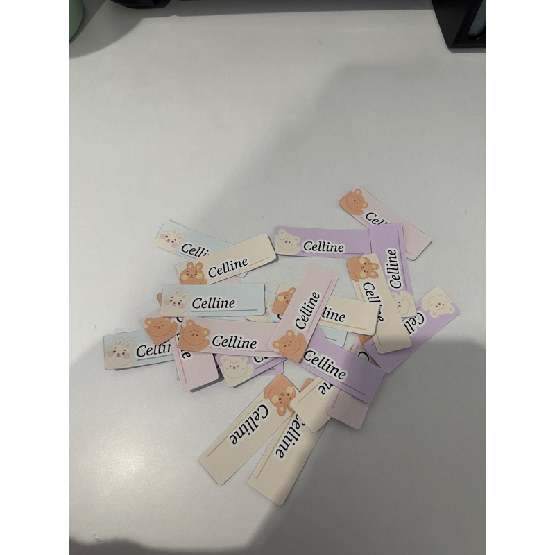 Jual 24 name tag stickers!! | Shopee Indonesia