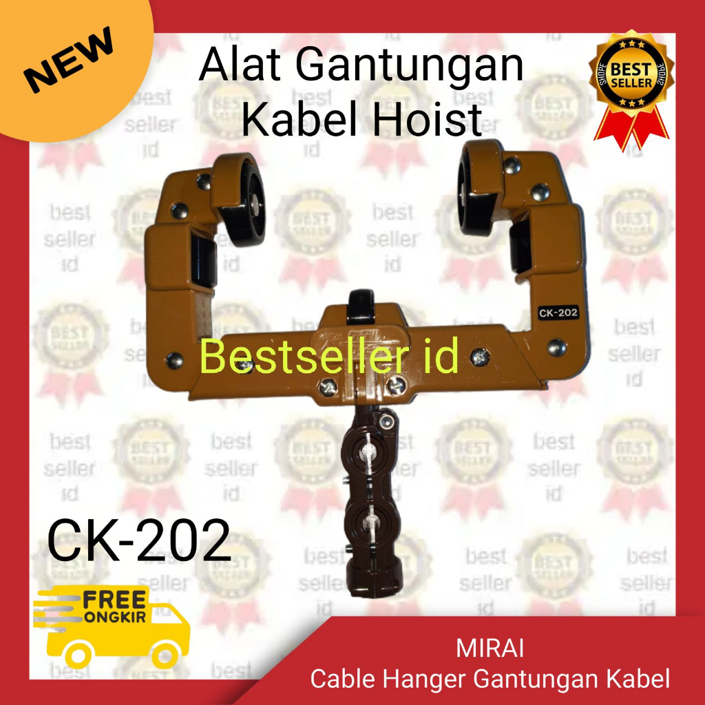 Jual Mirai Cable CK202 / Cable Hanger / Gantungan Kabel Hpist ORI JAPAN | Shopee Indonesia