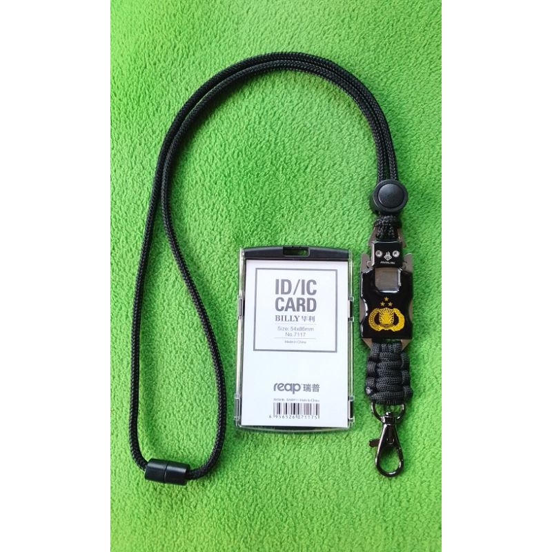 Jual lanyard name tag logo tribrata polri | Shopee Indonesia
