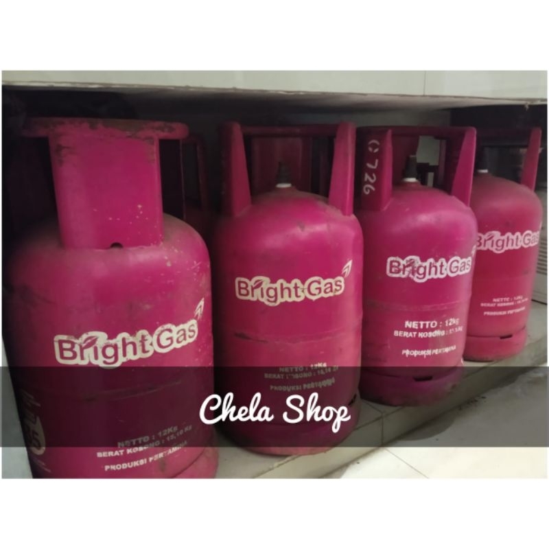 Jual TABUNG BRIGHT GAS 12kg (KHUSUS BANDUNG) | Shopee Indonesia