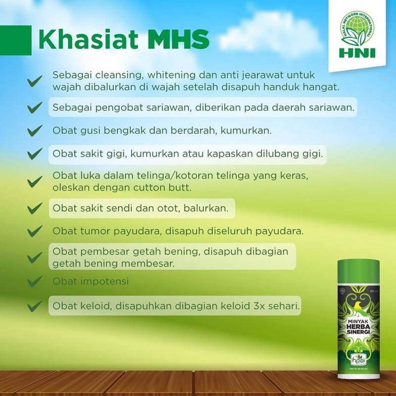 Jual MINYAK HERBA SINERGI (MHS) | Shopee Indonesia