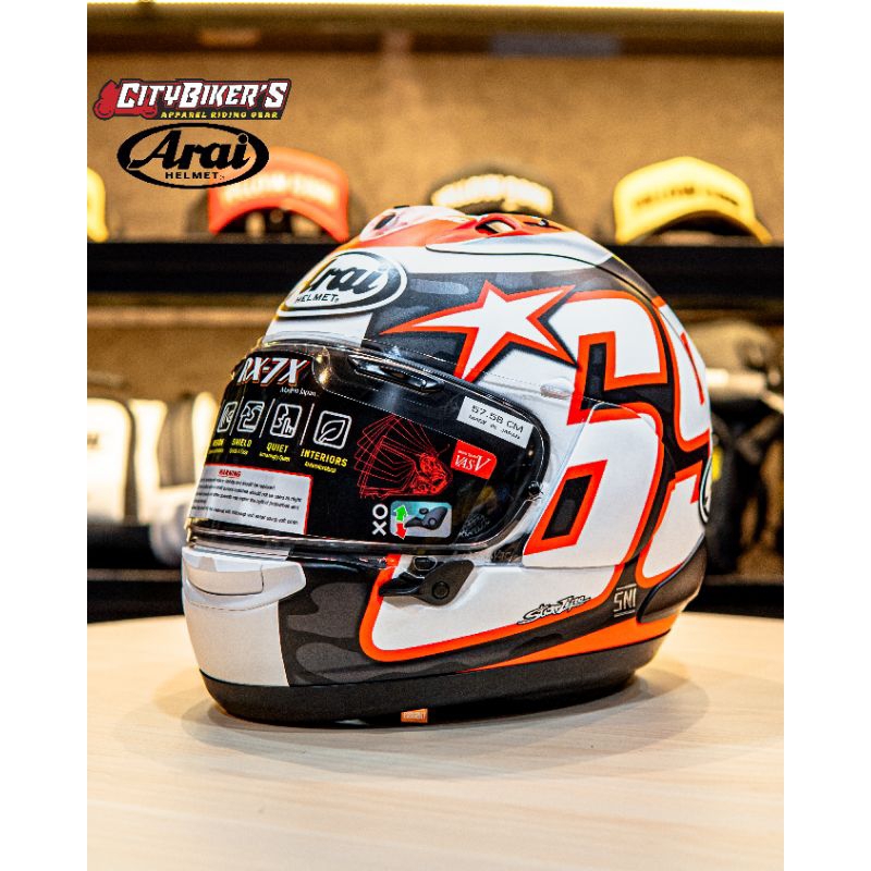 Jual Arai RX7X Hayden reset SNI | Shopee Indonesia