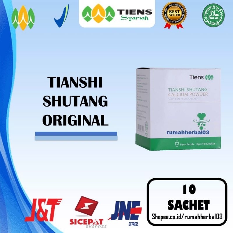 Jual SHUTANG CALSIUM POWDER | DIABETES 10 SACHET | Shopee Indonesia