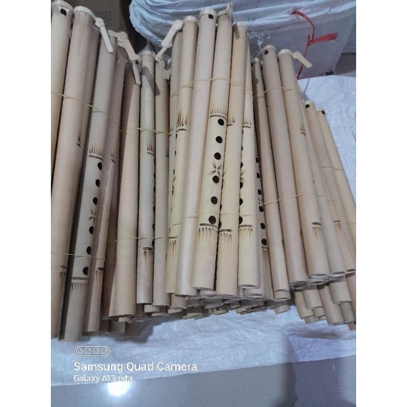 Jual suling bambu lubang 6 panjang | Shopee Indonesia