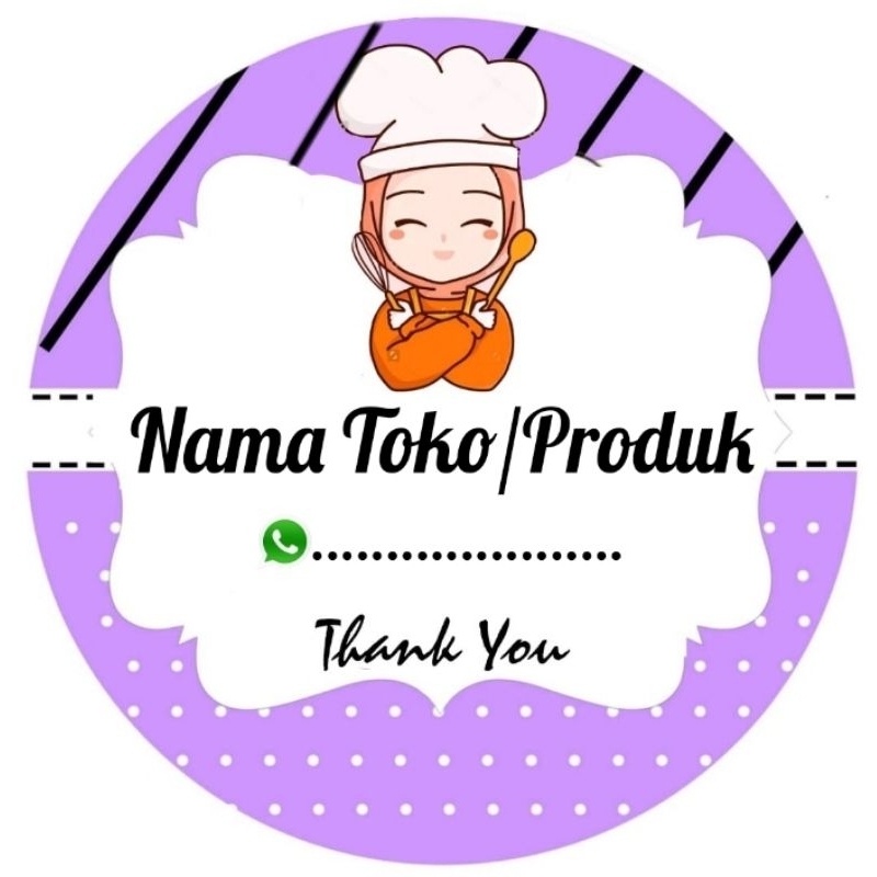 Jual STIKER PRODUK KEMASAN MASAKAN DAPUR / SNACK / MASAKAN RUMAH ...