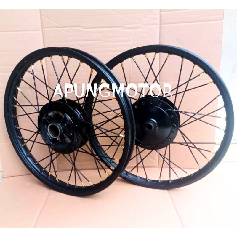 Jual sepasang velg variasi astrea grand legenda Supra impressa/ velg ...