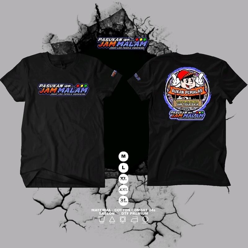 Jual Kaos T-shirt Pasukan Jam Malam | Shopee Indonesia Jual Kaos T-shirt Pasukan Jam Malam | Shopee Indonesia