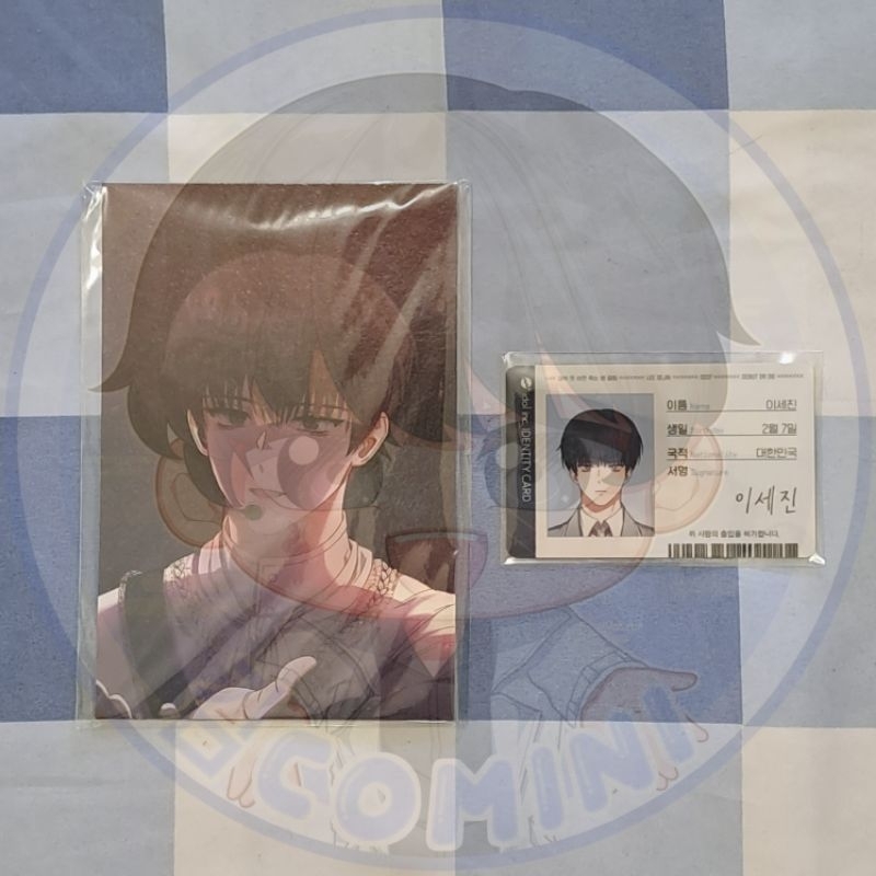Jual [OFFICIAL] Manhwa Debut or Die Baese Postcard & Id Card | Shopee ...