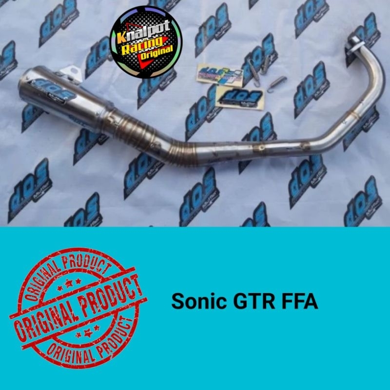 Jual Knalpot DOS GTR/Sonic FFA Original DOS Yogyakarta | Shopee Indonesia
