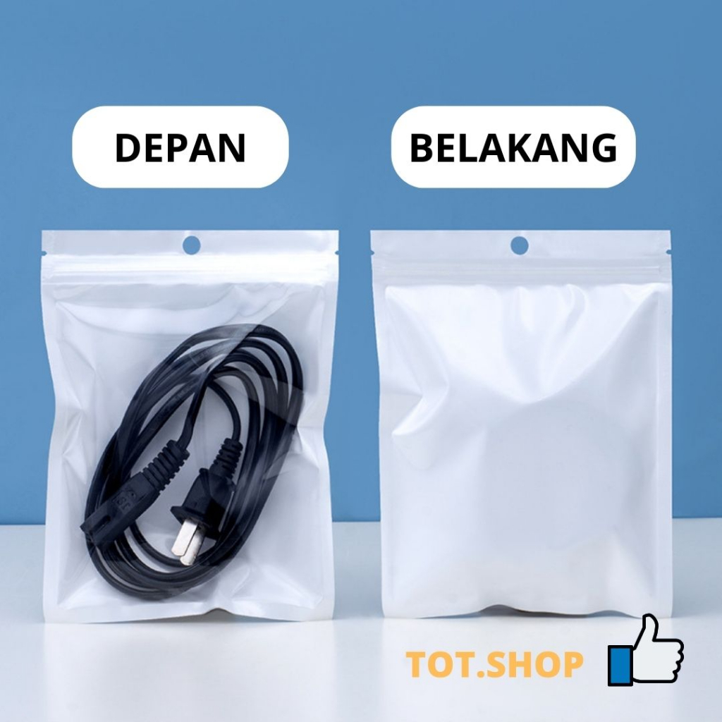 Jual [1-LBR] Plastik KLIP Buram Sachet Souvenir Makanan Bening BURAM ...