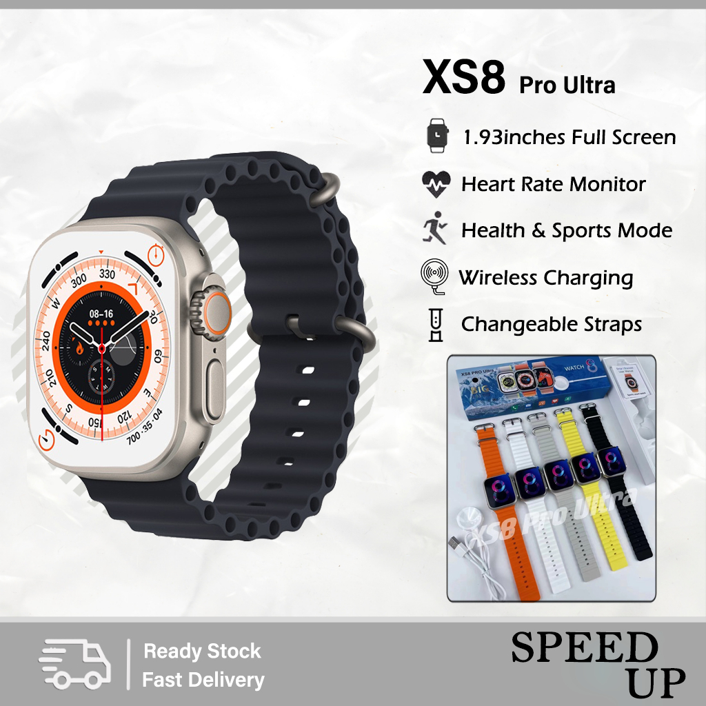 Jual Smartwatch XS8 Pro Ultra Series 8 1.93 inch Full Screen Sports ...