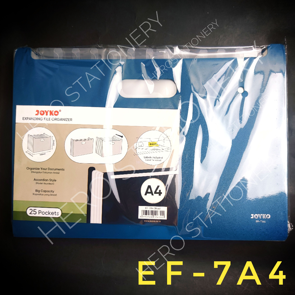 Jual Expanding file map harmonika A4 joyko EF-7A4 | Shopee Indonesia