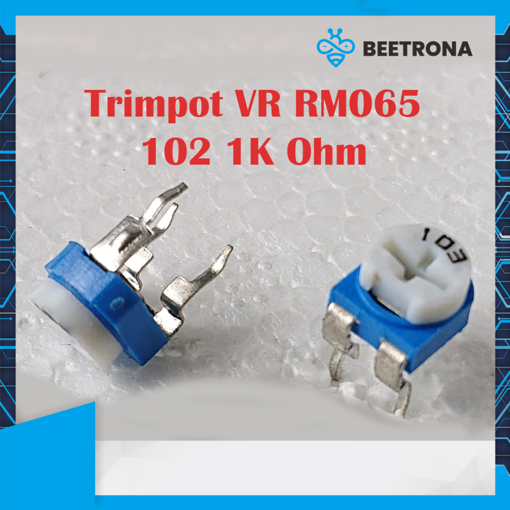 Jual Trimpot VR 102 1K Ohm RM065 Trimmer Adustjable Resistor | Shopee ...