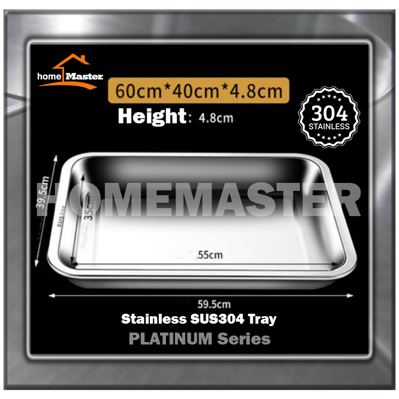 Jual HomeMaster Nampan/Tray/Baki Stainless/Besi Baja Tahan Karat SUS304 ...