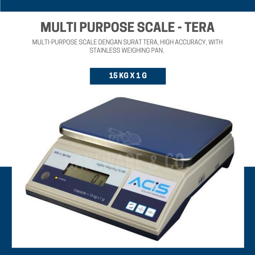 Jual Digital Scale AW-15X - 5kg x 1g - ACIS (TERA) | Shopee Indonesia