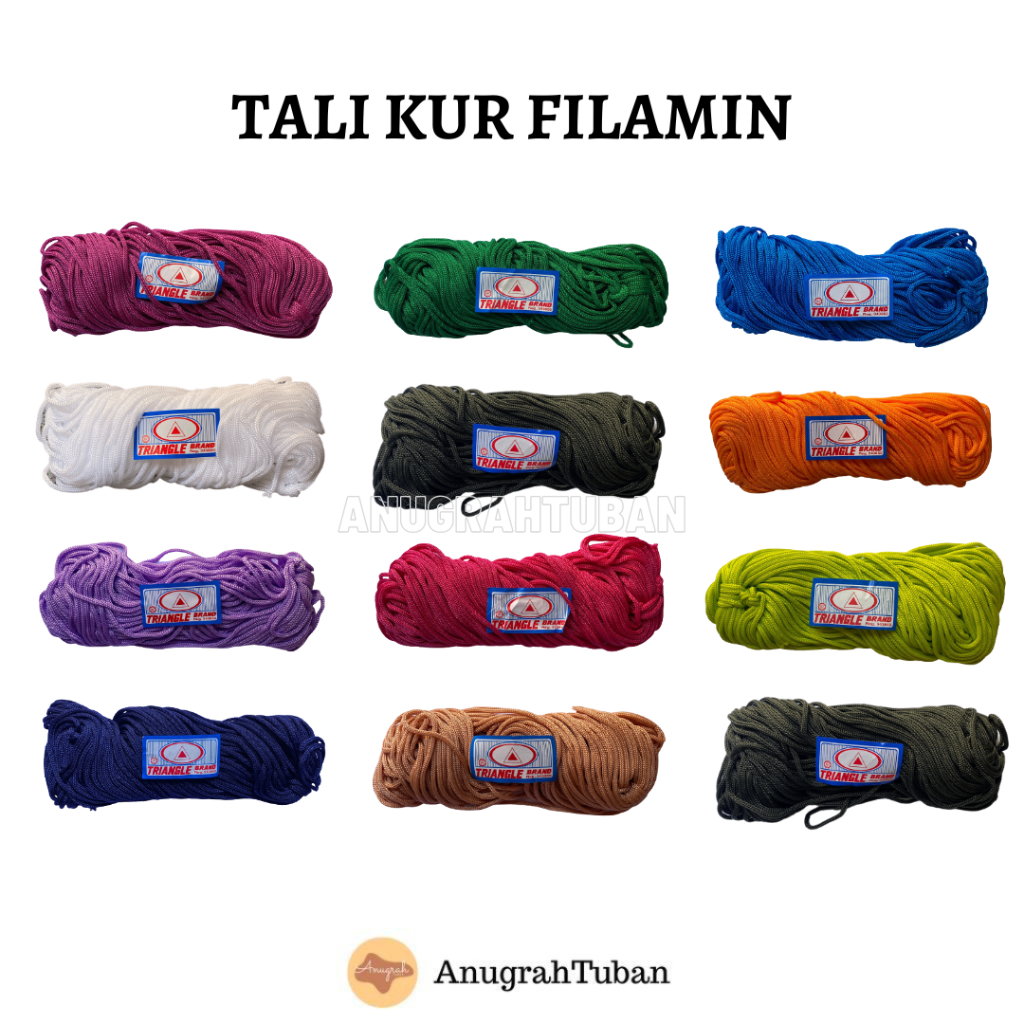 Jual [Roll] Tali Benang Kur/Koor/Kor Vilamin/Vilamen/Felamin/Filamin ...
