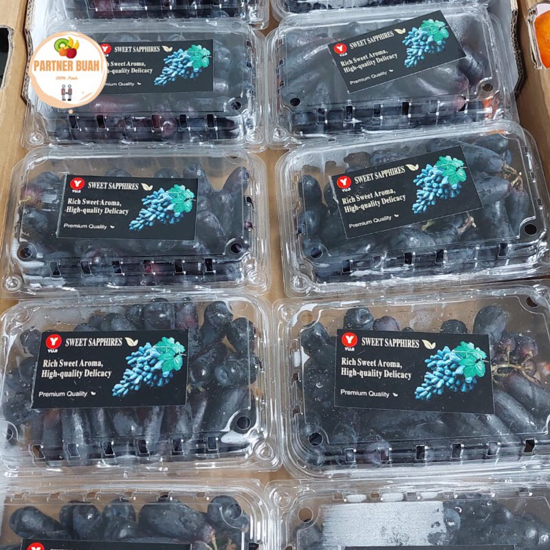 Jual Anggur Moondrop Yuji Isi 10 Pack X 500 Grm | Box | Shopee Indonesia