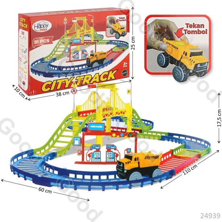 Jual Track Mobil City Jalan Trek Car Battery Produk Lokal Buatan ...