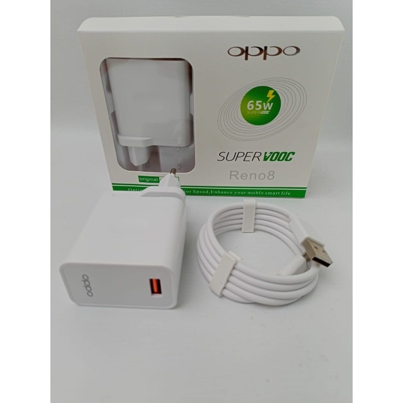 Jual Charger Fast Charging USB C Oppo reno4 A92 A52 18 Watt original ...