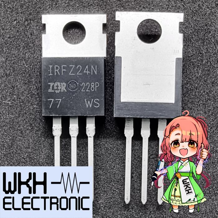 Jual IRFZ24N IRFZ24NPBF IRFZ24 N-channel MOSFET 17A 55V TO-220AB ...