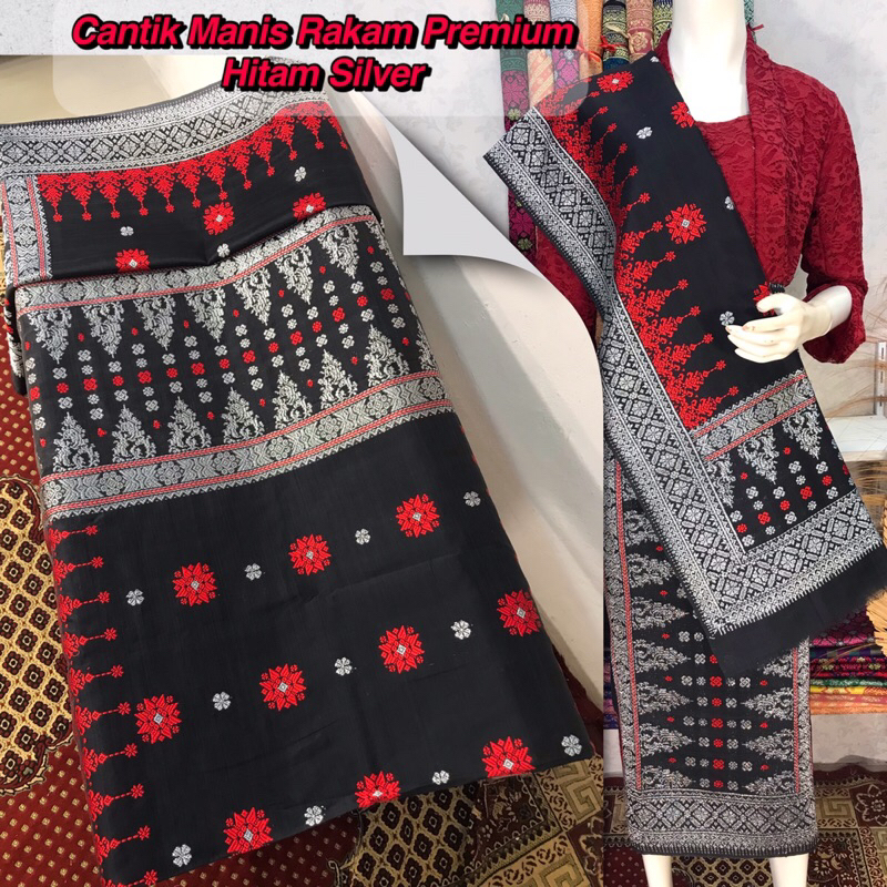 Jual Songket Cantik Manis Rakam Premium-Asli Tenun Tangan Palembang | Shopee Indonesia