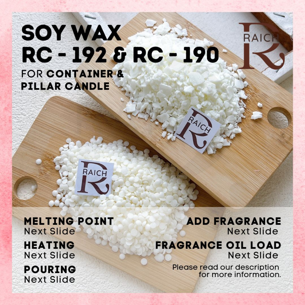 Jual 1 KG SOY WAX - CONTAINER & PILLAR Soy Wax 100% Pure Natural ...