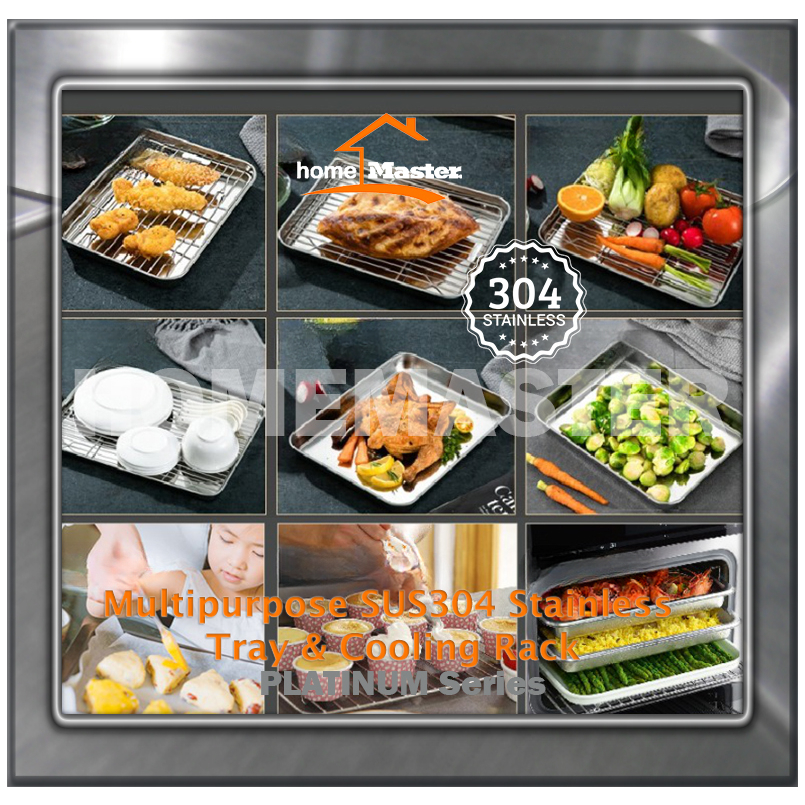 Jual HomeMaster Nampan/Tray/Premium Stainless/Besi Baja Tahan Karat ...